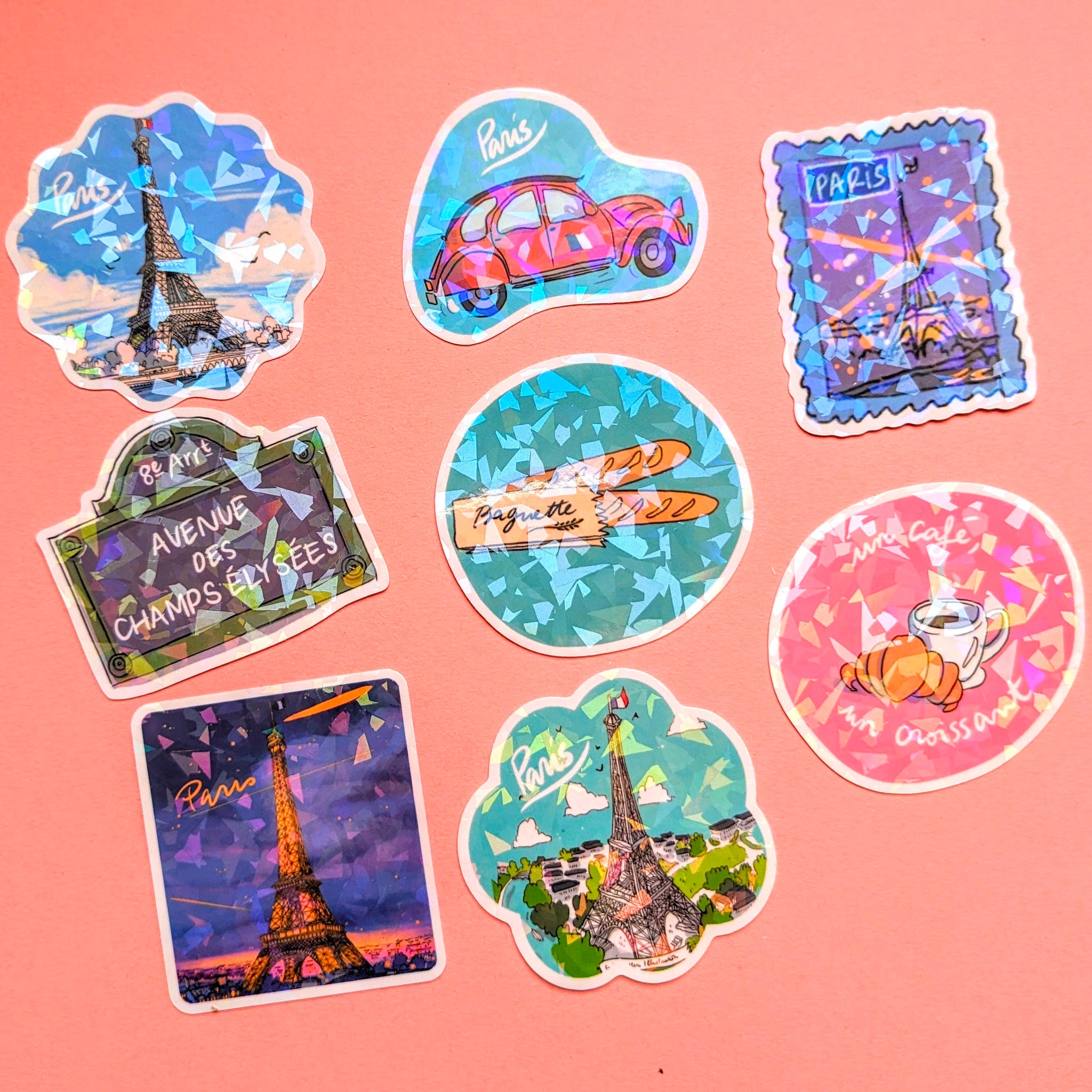 Pack Stickers de Paris